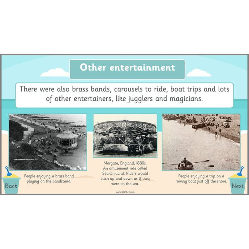Seaside Holidays in the Past KS1 History Lessons | PlanBee