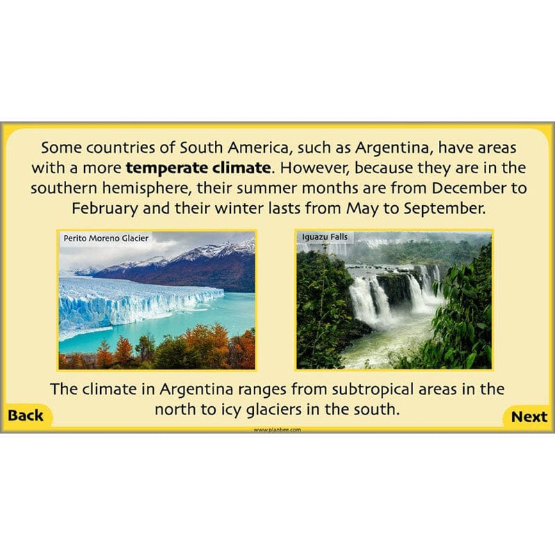 South America KS2 Geography Lesson Pack by PlanBee