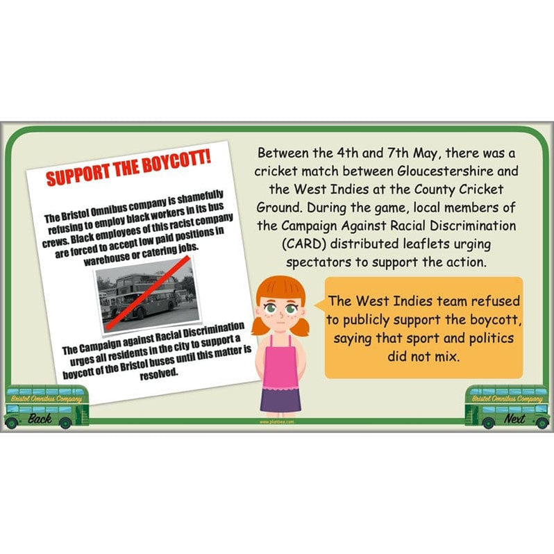 Bristol Bus Boycott KS2 History Lessons by PlanBee