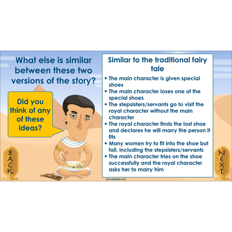 The Egyptian Cinderella Planning Pack for KS2 — PlanBee