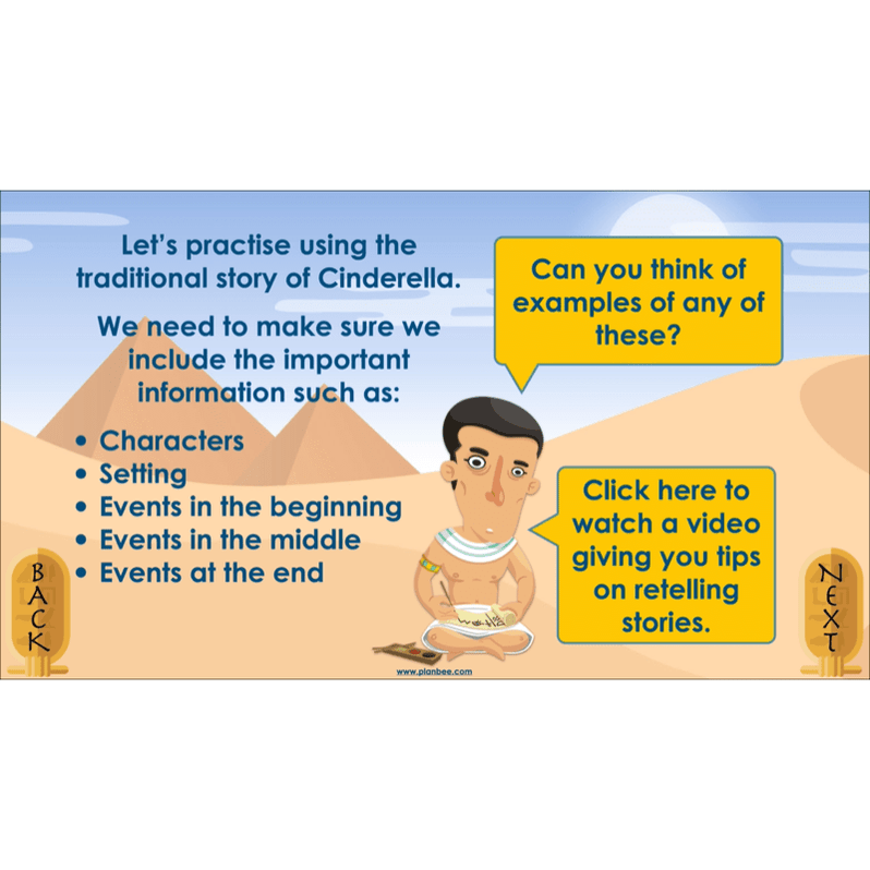 The Egyptian Cinderella Planning Pack for KS2 — PlanBee