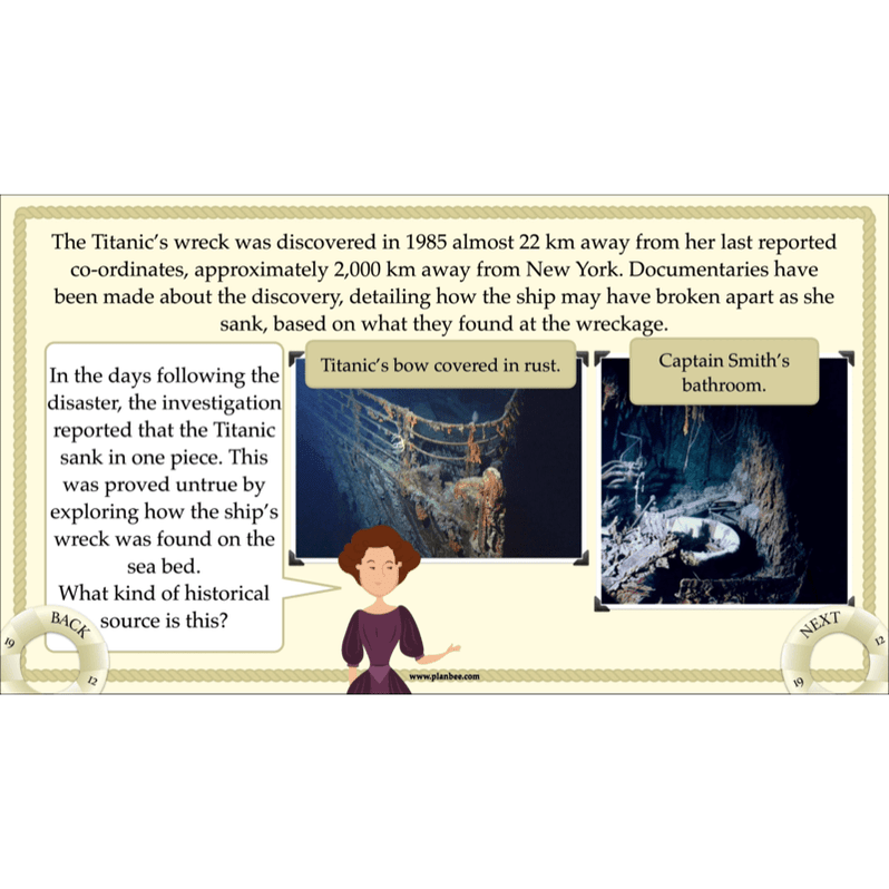 Titanic KS2 Lesson Plans and Resources | Primary History — PlanBee