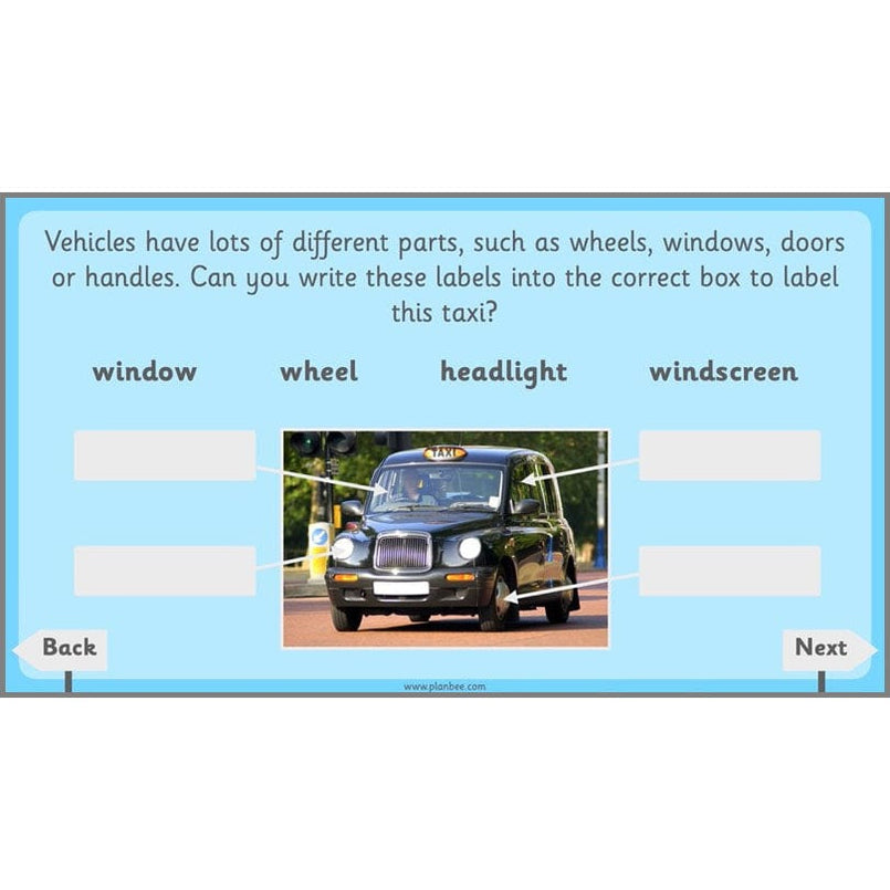 Moving Vehicles KS1 Year 2 DT Lesson Planning by PlanBee