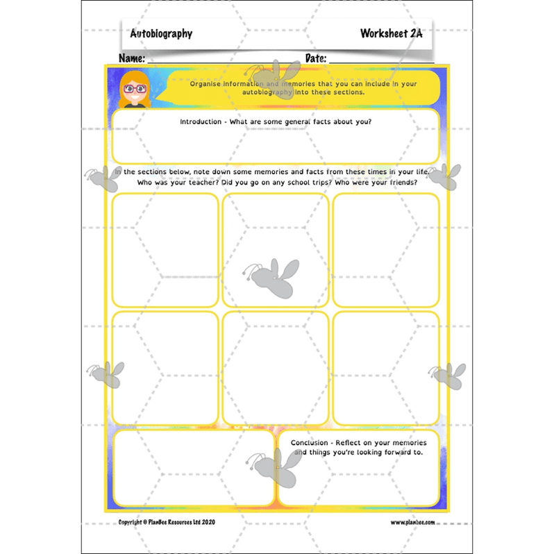 Autobiography KS2 English Planning and Resources — PlanBee