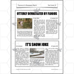 Features of a Newspaper Report KS2 Lesson Pack | PlanBee