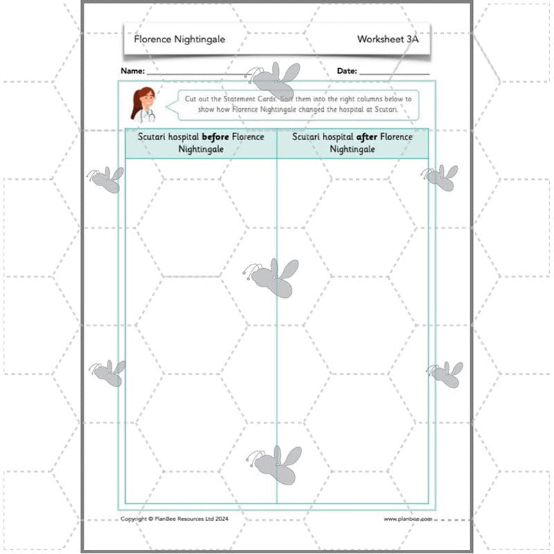 Florence Nightingale KS1 Lesson Pack by PlanBee
