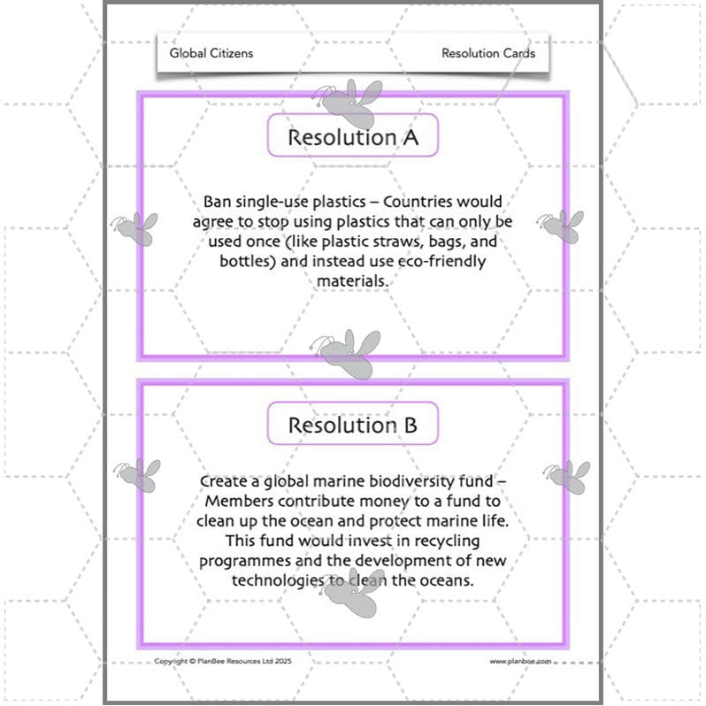 Global Citizens | Year 4 PSHE Lessons — PlanBee