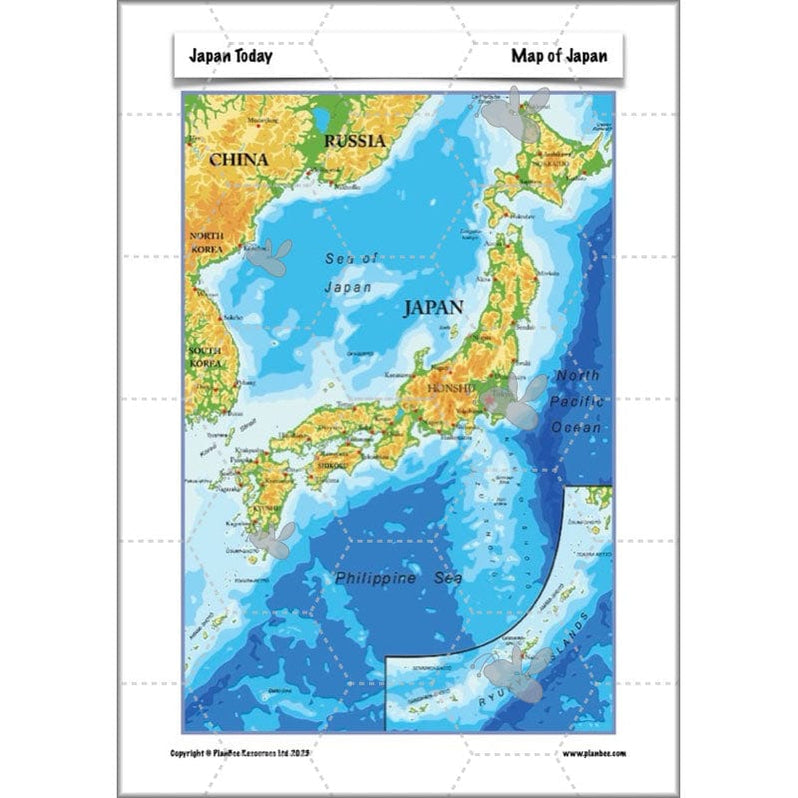 Japan KS2 Year 5 & Year 6 Geography Lessons by PlanBee