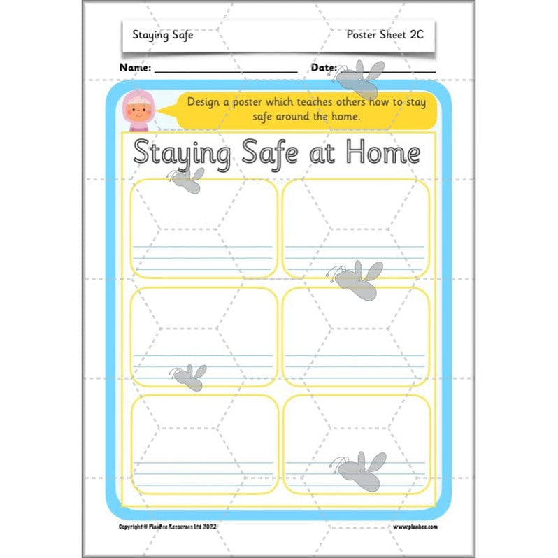 Keeping Safe PSHE KS1 lessons by PlanBee