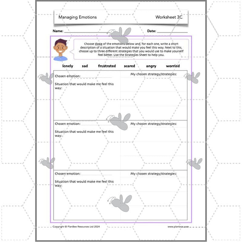 Managing Emotions KS2 PSHE lessons | PlanBee