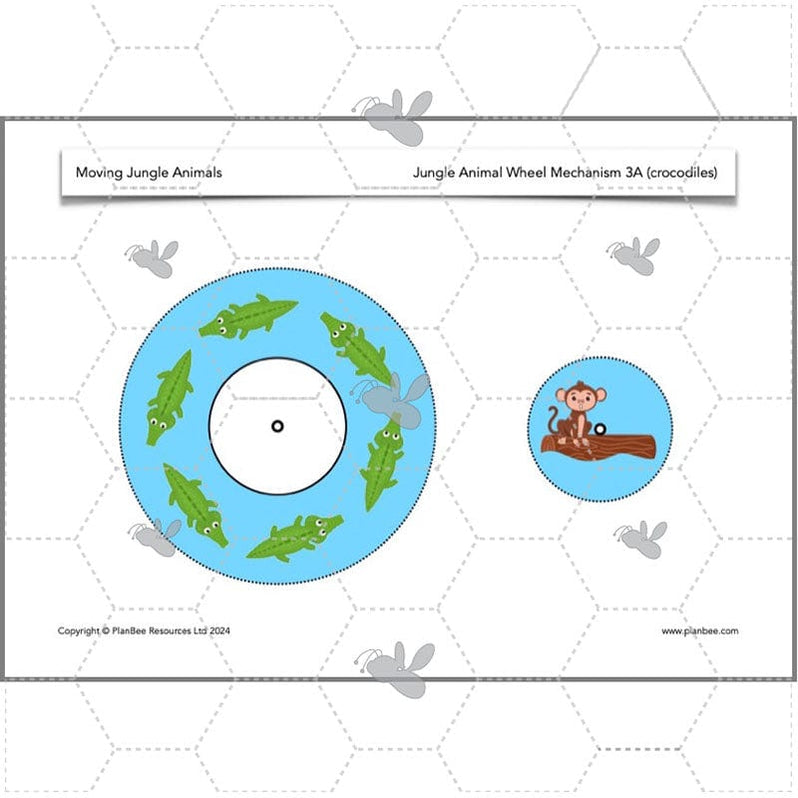 Jungle-themed Sliders and Levers KS1 Lesson Pack | PlanBee