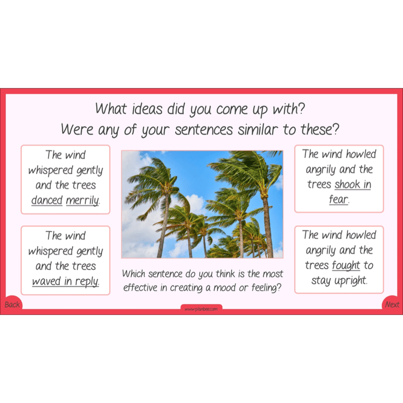 Personification KS2 English Lesson Pack | PlanBee