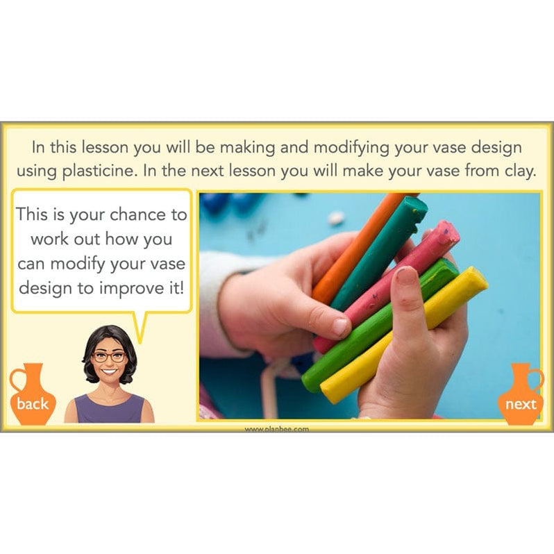 Sculpting Vases - Sculpture Art Lessons for KS2 by PlanBee