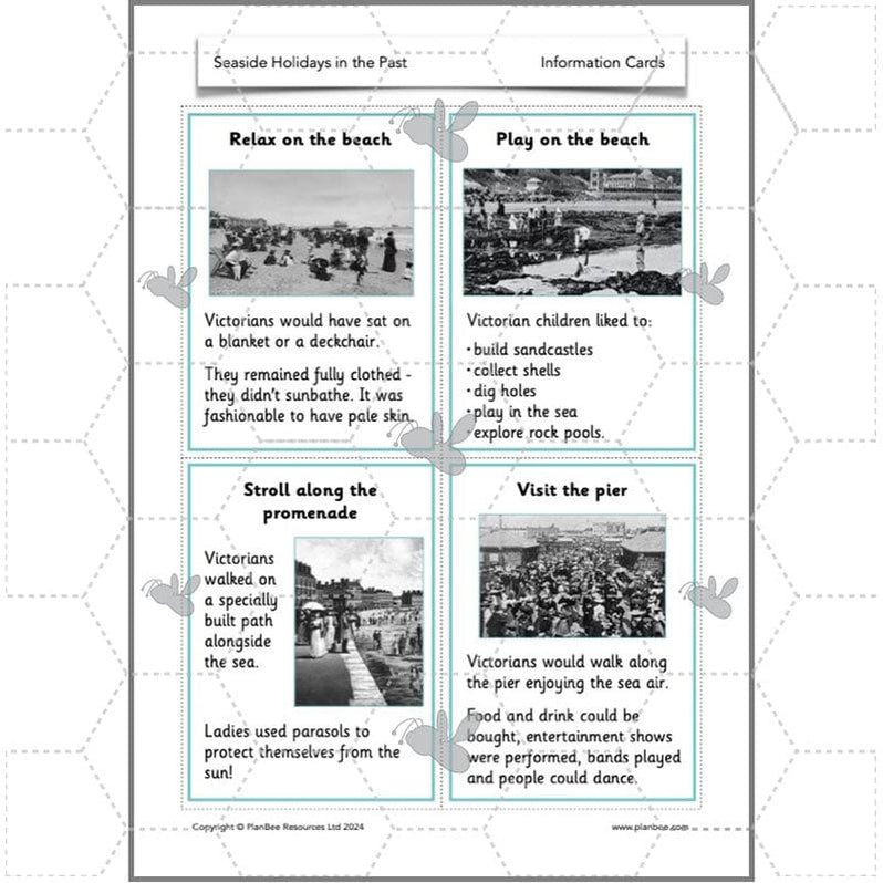 Seaside Holidays in the Past KS1 History Lessons | PlanBee