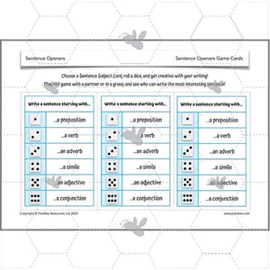 Sentence Openers KS2 Lesson Pack | PlanBee