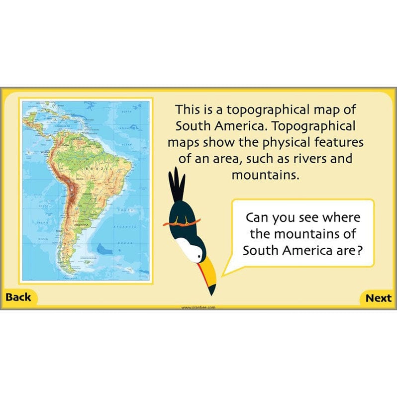 South America KS2 Geography Lesson Pack by PlanBee