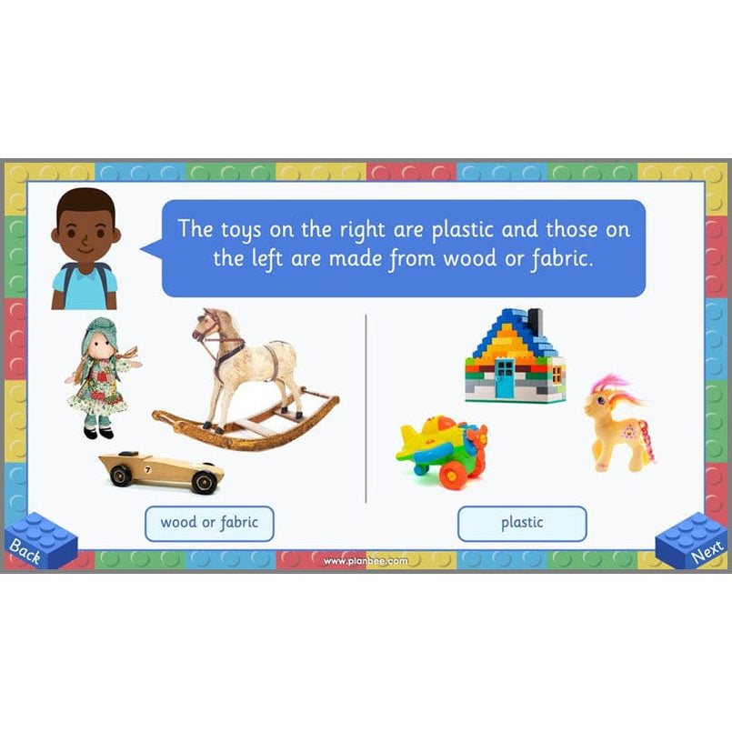 Toys Past and Present | KS1 History Lesson Pack by PlanBee