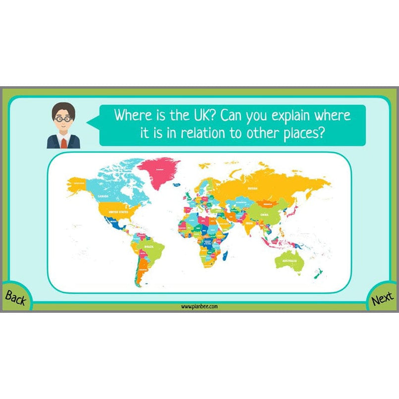 The United Kingdom KS2 Geography Planning Pack by PlanBee