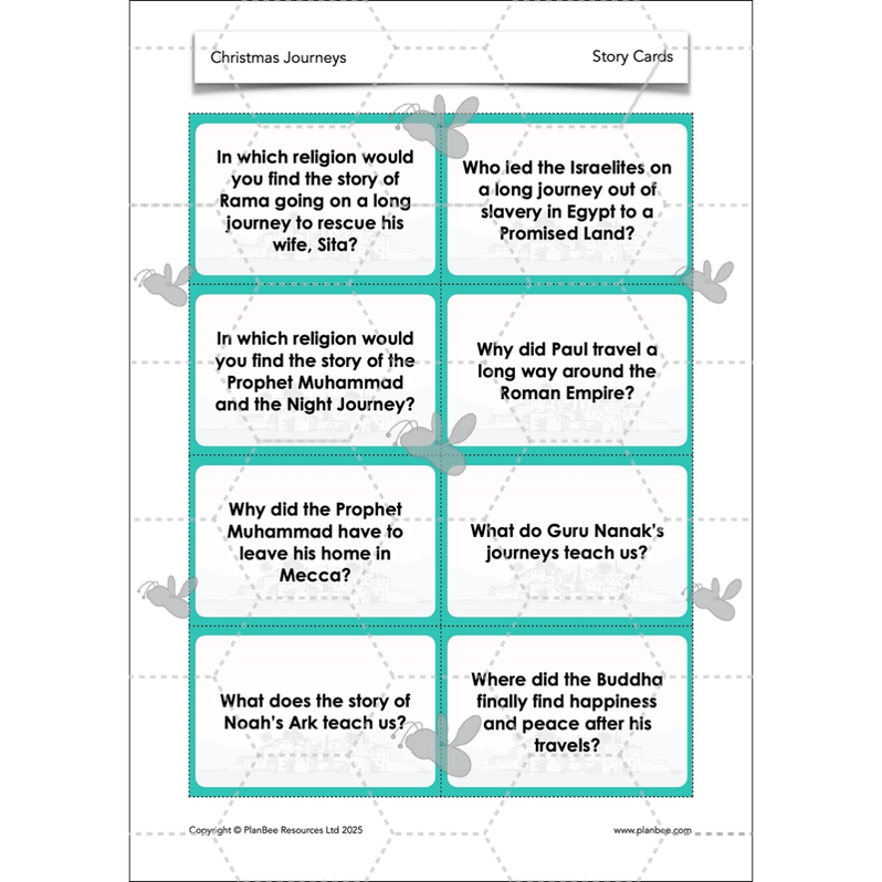 Christmas Story KS2 RE Lessons for Year 4 by PlanBee