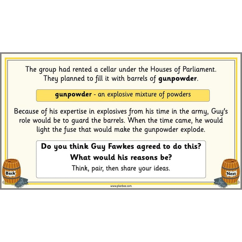 Guy Fawkes KS1 Resources & Lesson Plans | Gunpowder Plot — PlanBee