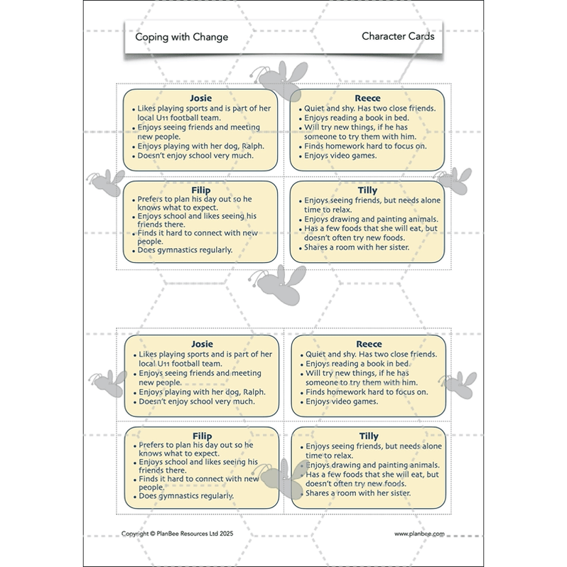 Coping with Change - Year 6 Transition PSHE Activities — PlanBee