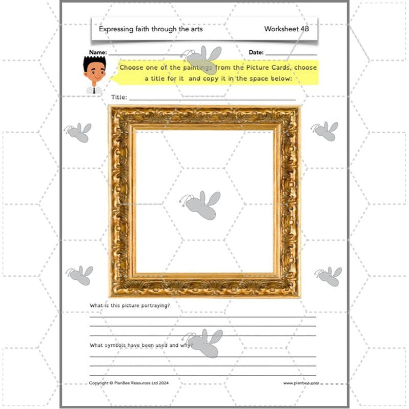 Expressing Faith through the Arts KS2 RE lessons by PlanBee