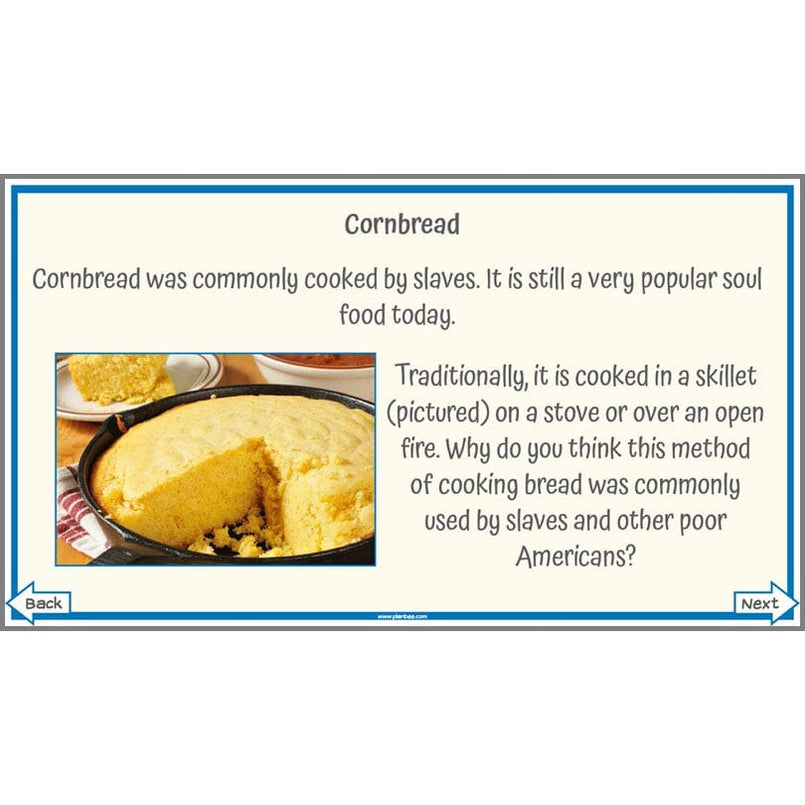 Food of the USA KS2 DT Cookery Lessons by PlanBee
