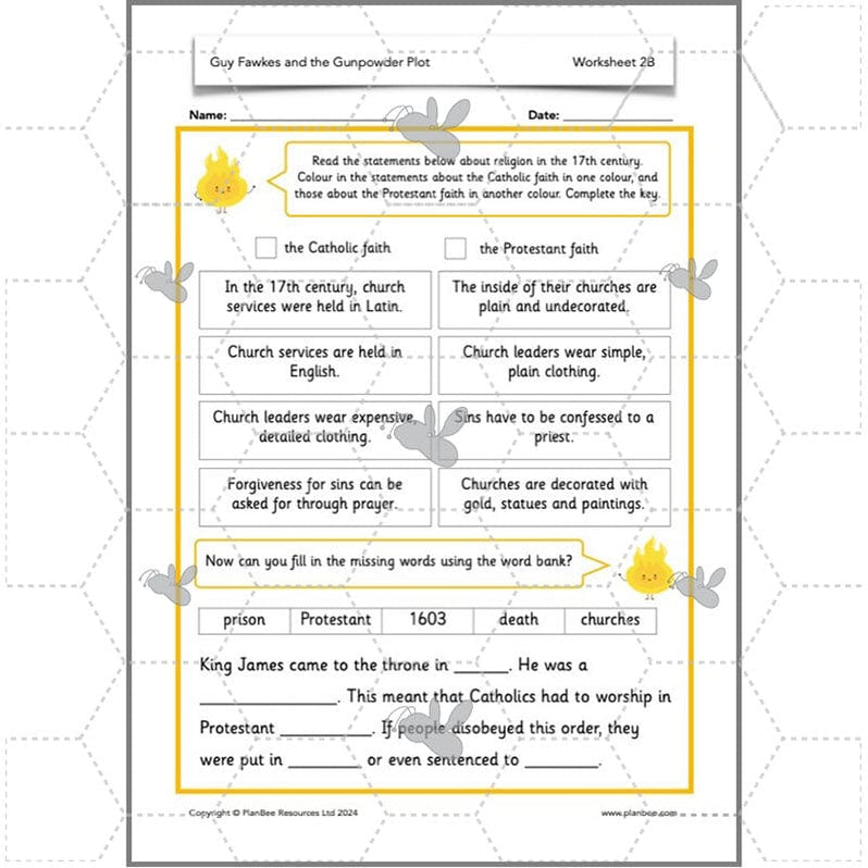 Guy Fawkes KS1 Resources & Lesson Plans | Gunpowder Plot — PlanBee