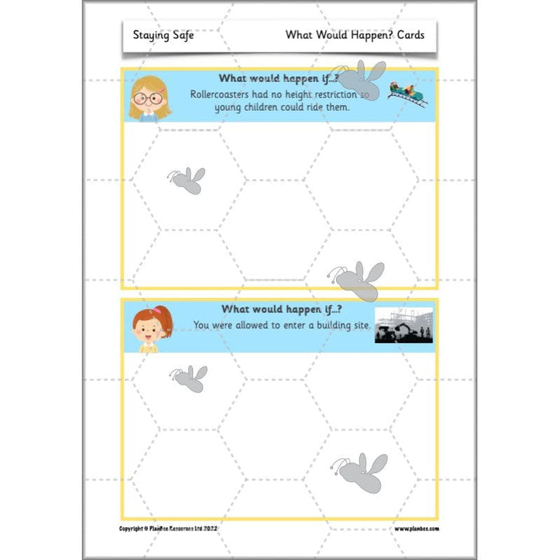 Keeping Safe PSHE KS1 lessons by PlanBee