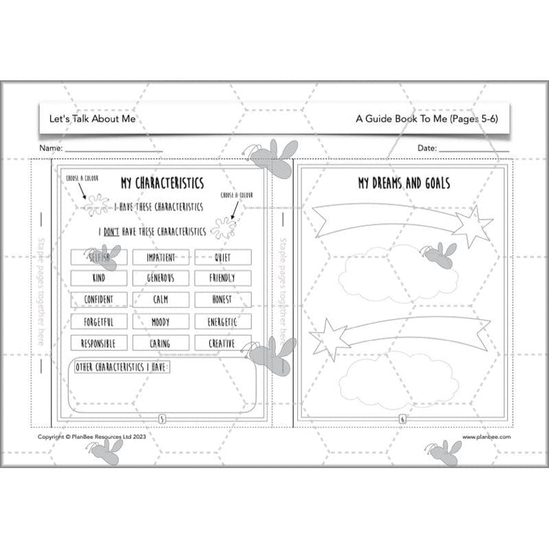 Let's Talk About Me | Year 3 PSHE Lessons — PlanBee