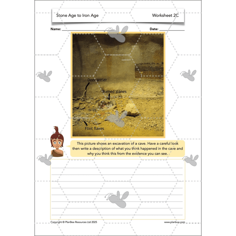 Stone Age to Iron Age Year 3 and 4 | History Lessons KS2 — PlanBee
