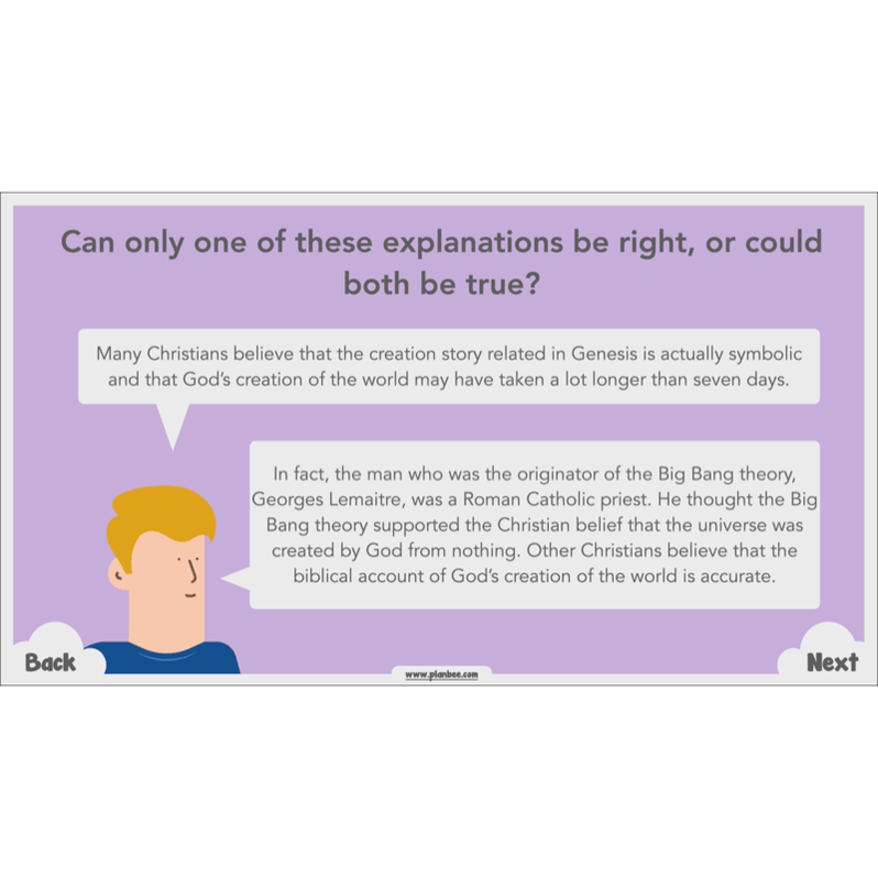 The Big Bang Theory KS2 | RE Lesson Pack — PlanBee