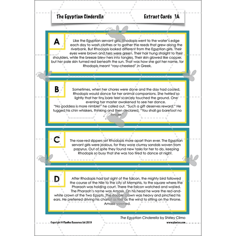 The Egyptian Cinderella Planning Pack for KS2 — PlanBee