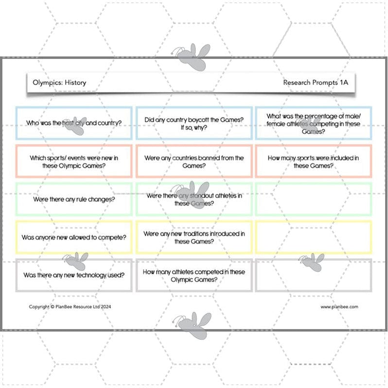 Olympic Games Year 5/6 Lesson Pack by PlanBee
