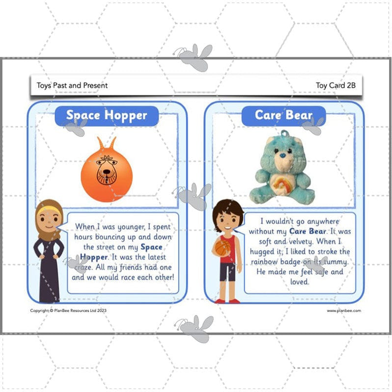 Toys Past and Present | KS1 History Lesson Pack by PlanBee