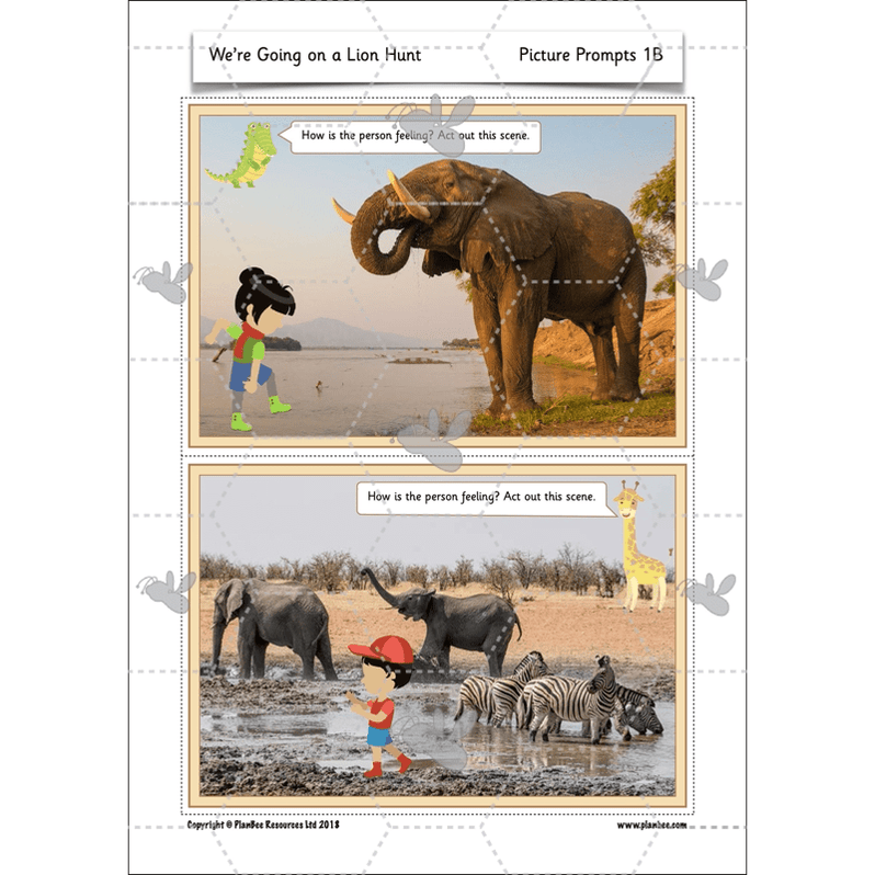 We're Going on a Lion Hunt KS1 English Lesson Planning — PlanBee