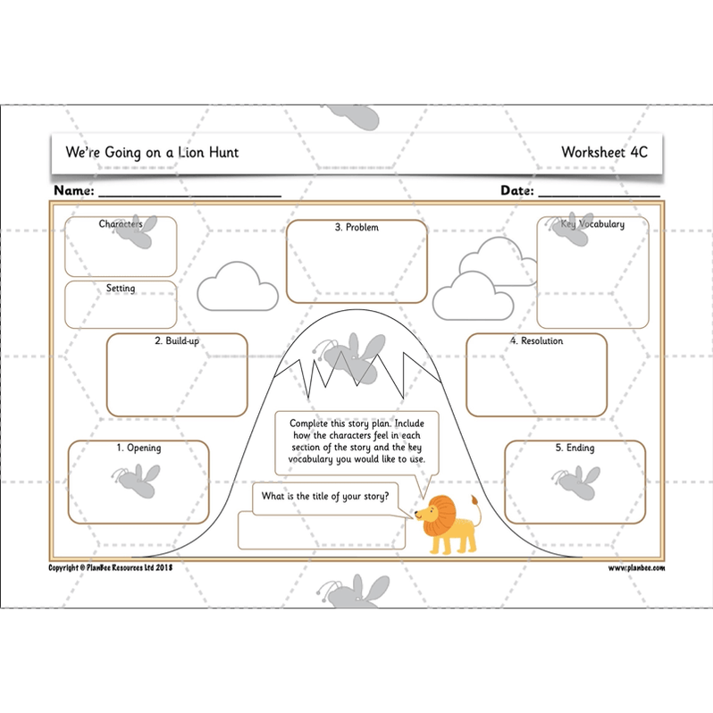 We're Going on a Lion Hunt KS1 English Lesson Planning — PlanBee