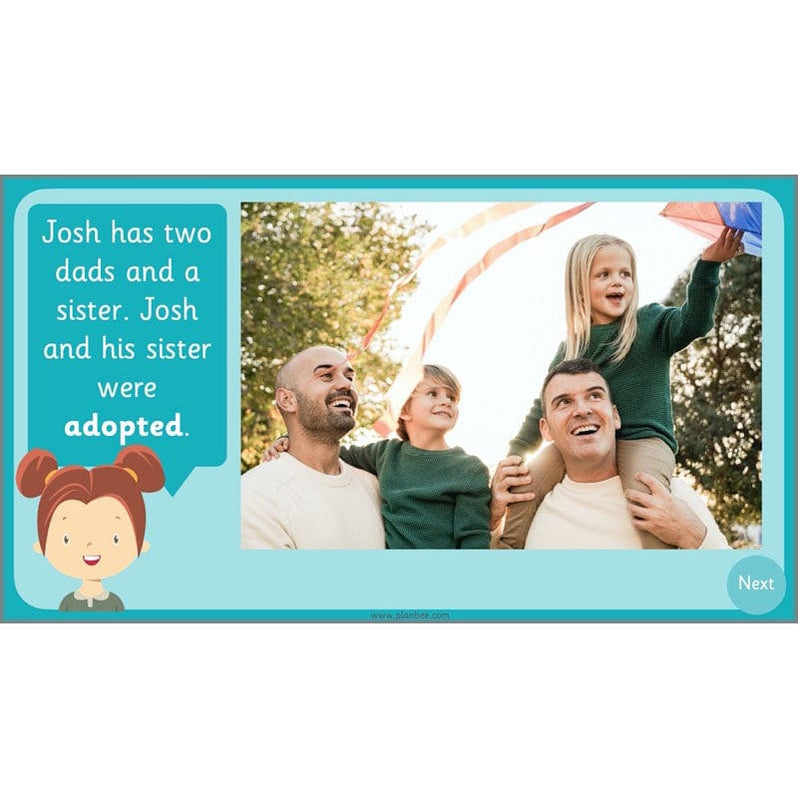 What is a Family? KS1 PSHE lessons by PlanBee