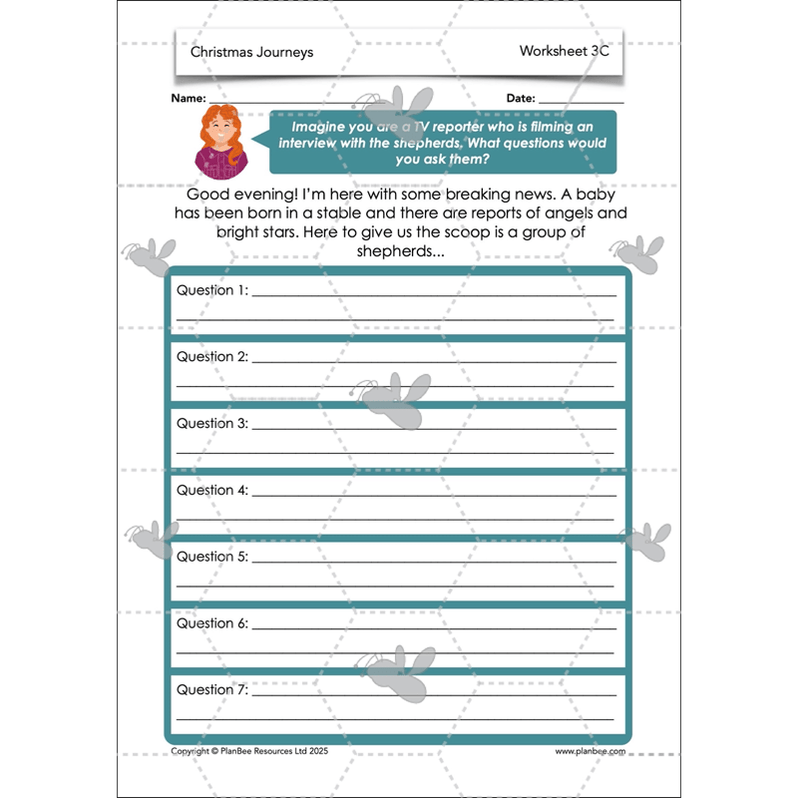 Christmas Story KS2 RE Lessons for Year 4 by PlanBee