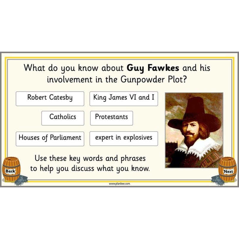 Guy Fawkes KS1 Resources & Lesson Plans | Gunpowder Plot — PlanBee