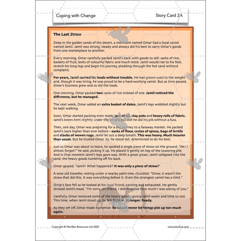 Coping with Change - Year 6 Transition PSHE Activities — PlanBee