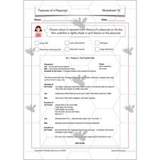 Features of a Playscript KS2 | English Lesson Pack — PlanBee