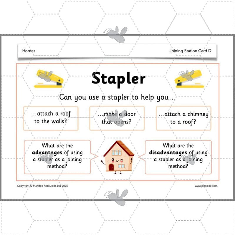 Houses and Homes KS1 DT Lesson Pack by PlanBee