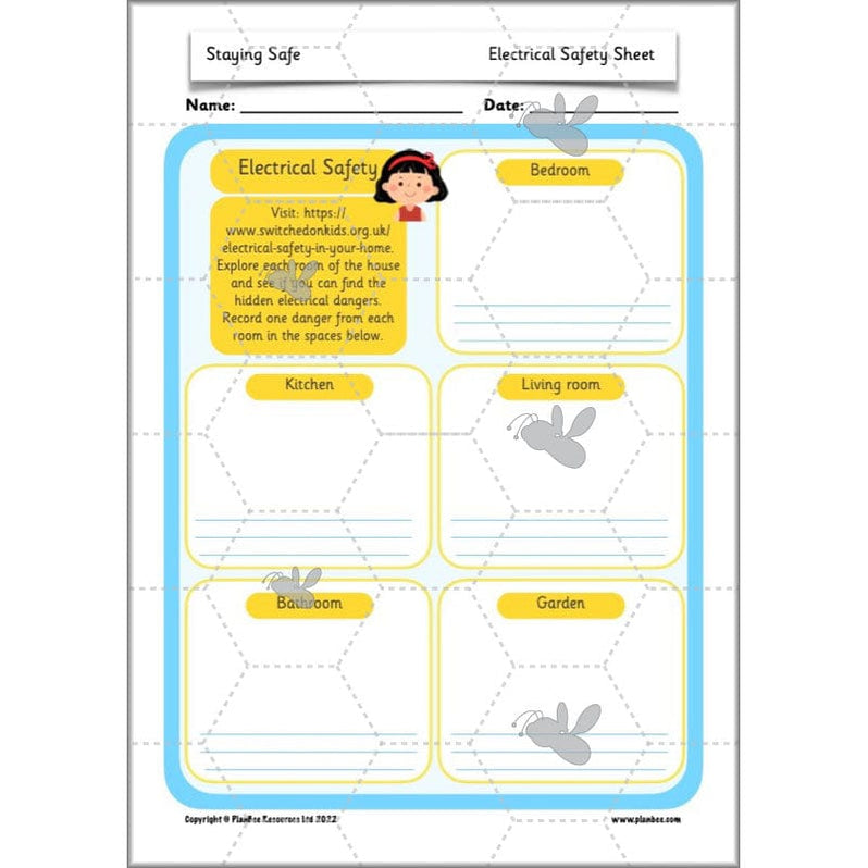Keeping Safe PSHE KS1 lessons by PlanBee