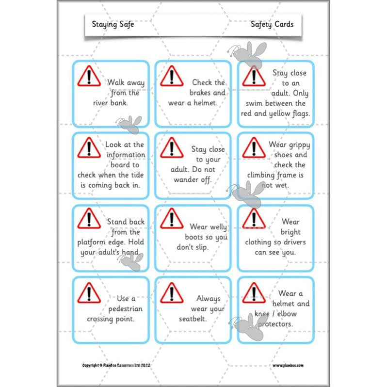 Keeping Safe PSHE KS1 lessons by PlanBee