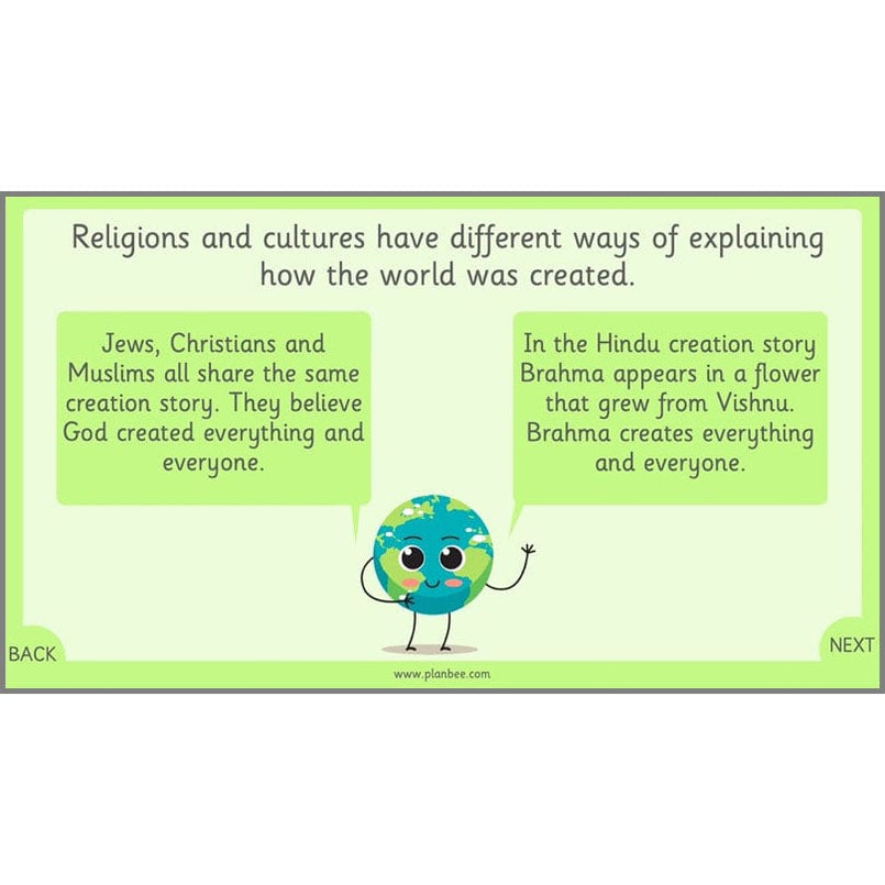 Our Wonderful World - Creation Story KS1 RE Lessons | PlanBee