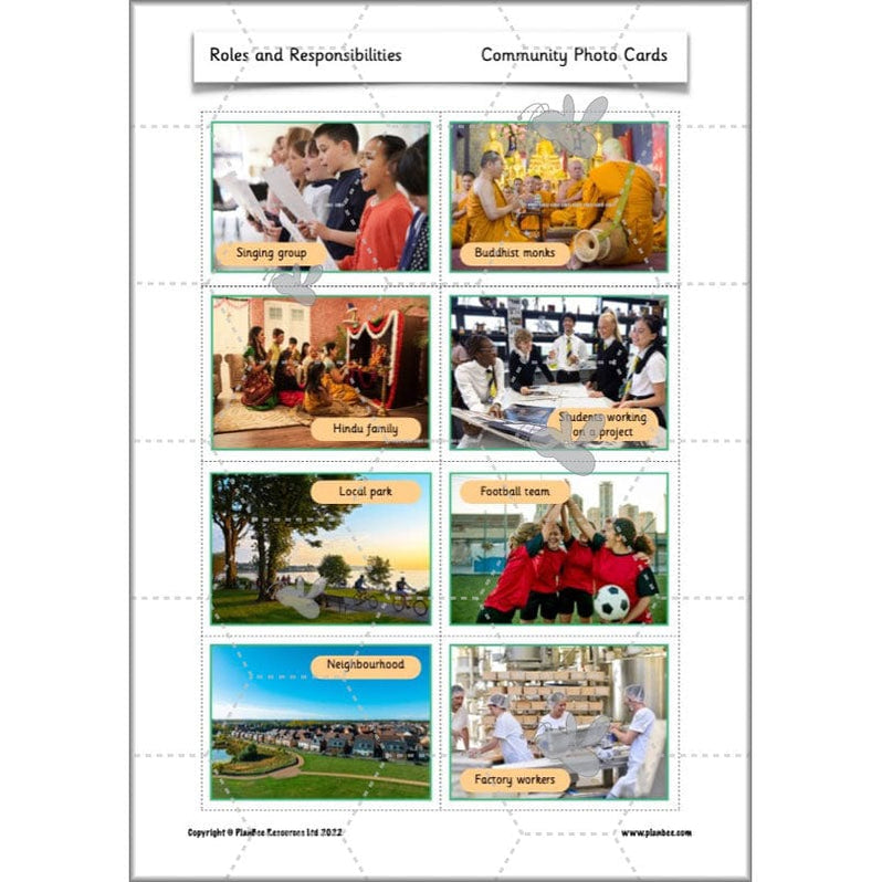 Roles and Responsibilities KS1 PSHE by PlanBee