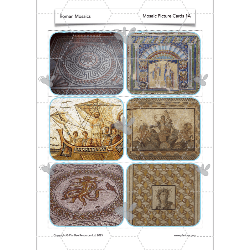 Roman Mosaics KS2 Art Planning — PlanBee