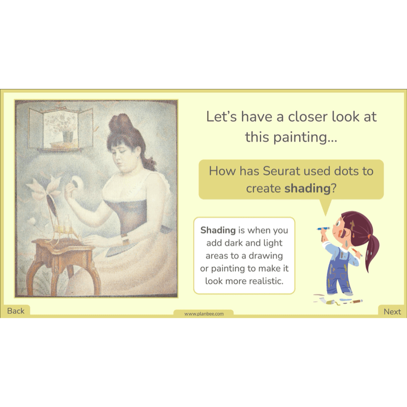 Seurat and Pointillism KS2 Lesson Plans and Art Projects — PlanBee