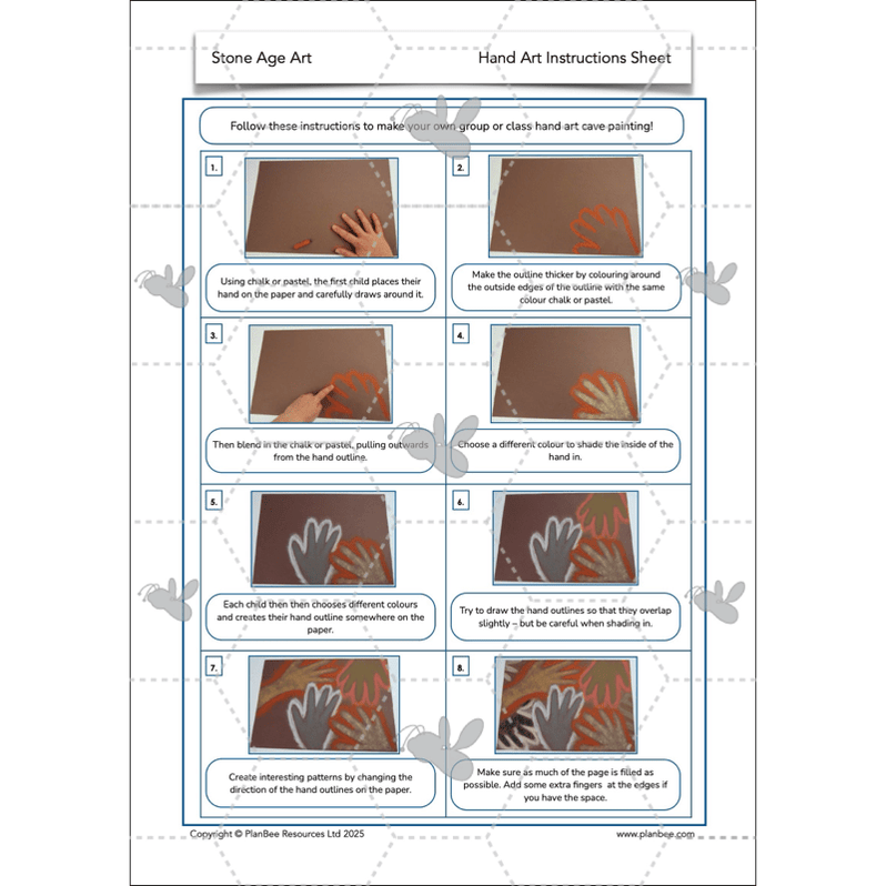 Stone Age Art KS2 lessons — PlanBee
